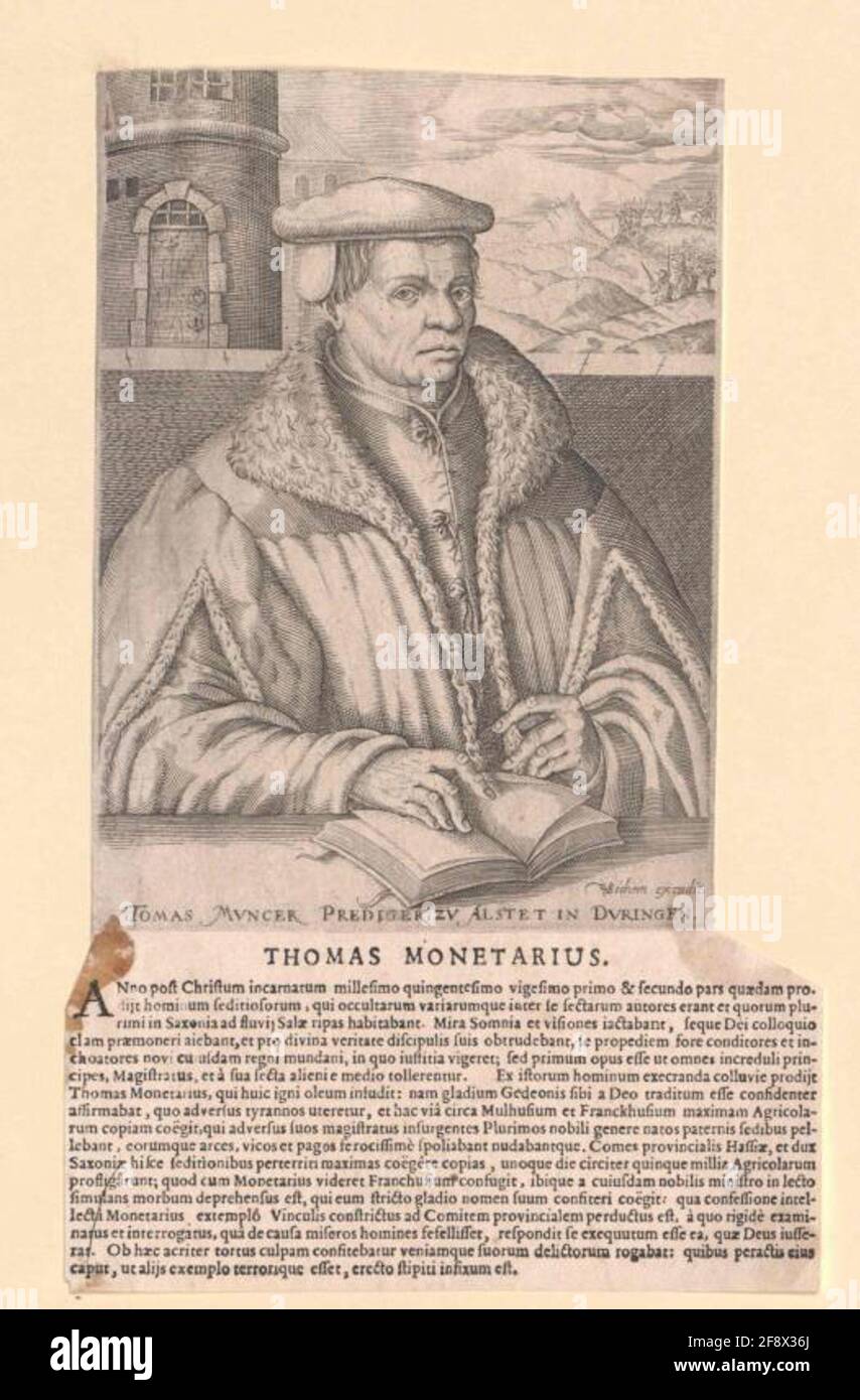 Thomas munzer hi-res stock photography and images - Alamy