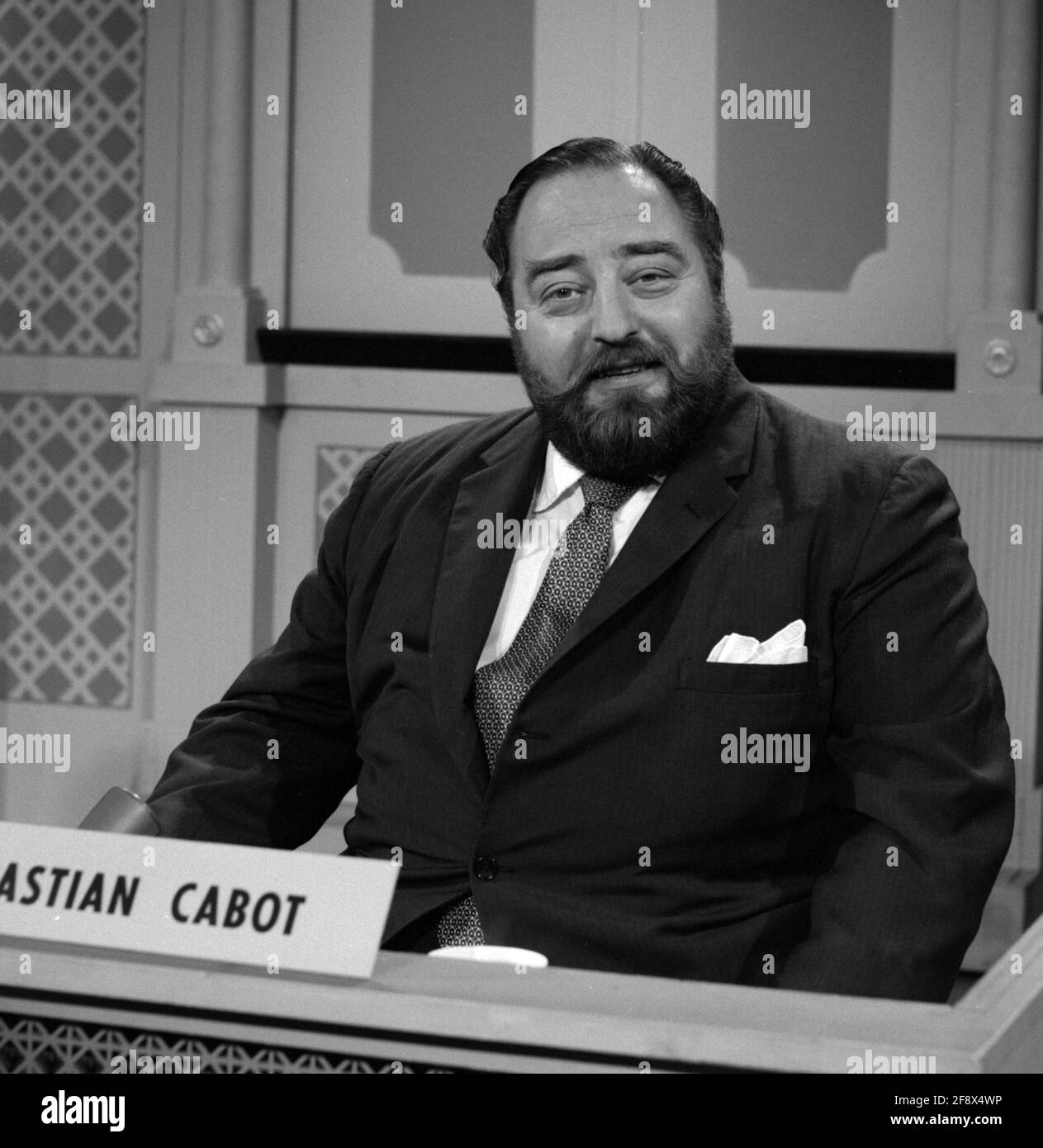 Sebastian cabot Black and White Stock Photos & Images - Alamy