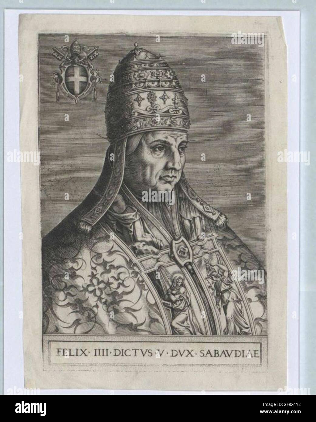 Felix IV., Pope Stock Photo - Alamy