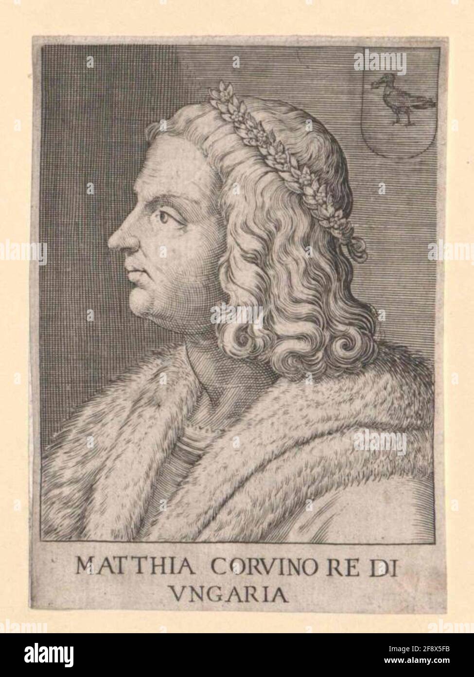 Matthias I. Corvinus, King of Hungary Stock Photo - Alamy