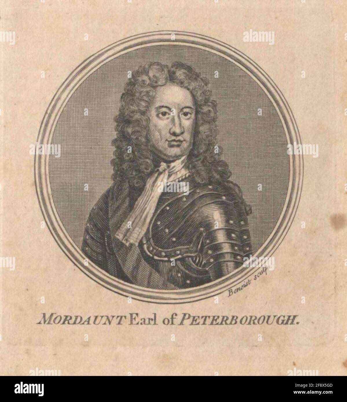 Peterborough, Charles Mordaunt Earl of Stock Photo - Alamy