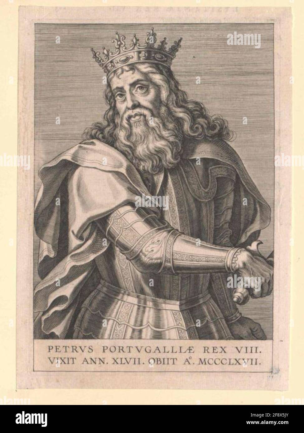 Peter I, King of Portugal Stock Photo - Alamy