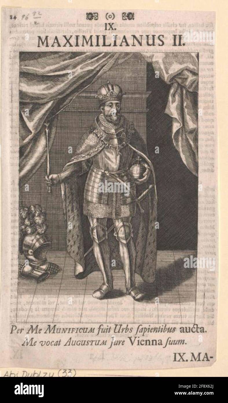 Maximilian II., Roman-German Emperor Stock Photo - Alamy