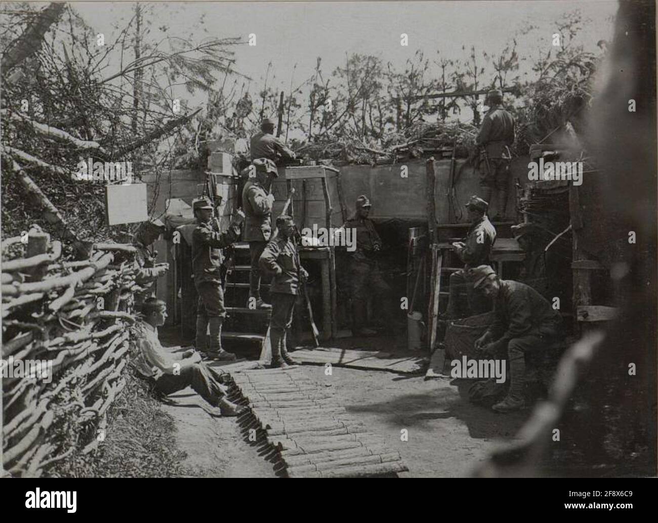 Field Guard at field hunter battalion 6 Stock Photo - Alamy