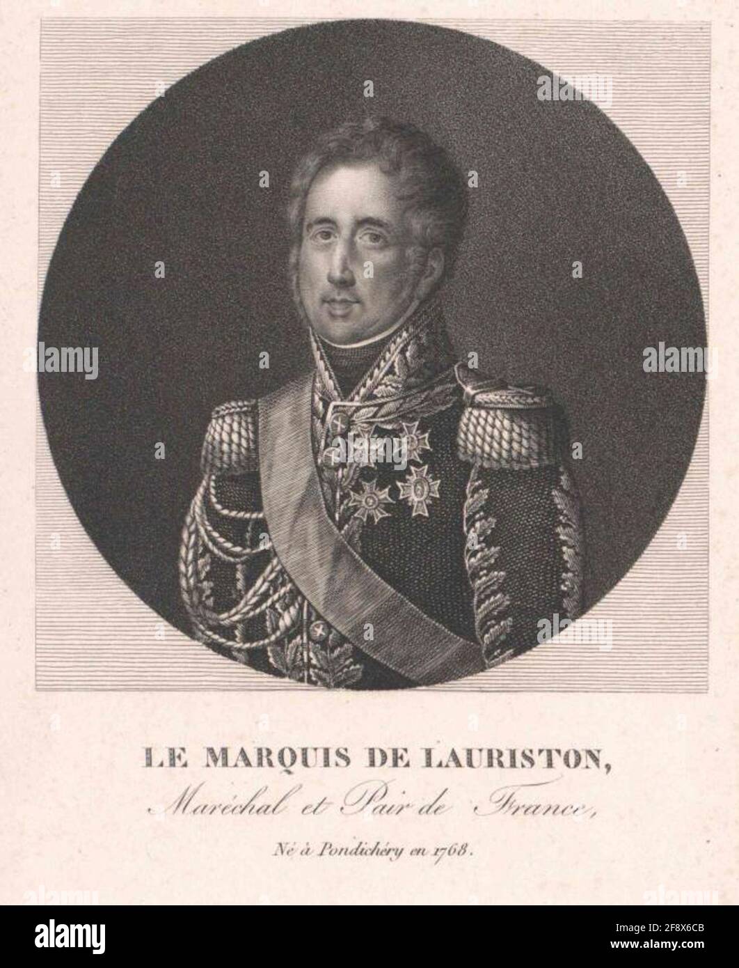 Lauriston, Jacques Aléxandre Bernard Marquis de Stock Photo - Alamy