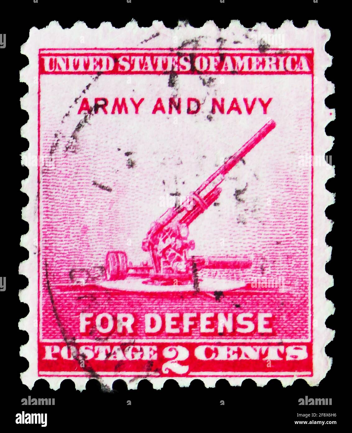 MOSCOW, RUSSIA - OCTOBER 1, 2019: Postage stamp printed in USA shows 90 ...