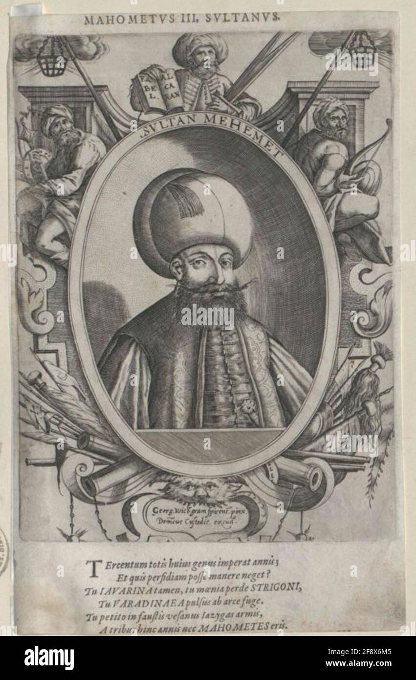 Mohammed III., Sultan of Turkey Stock Photo - Alamy