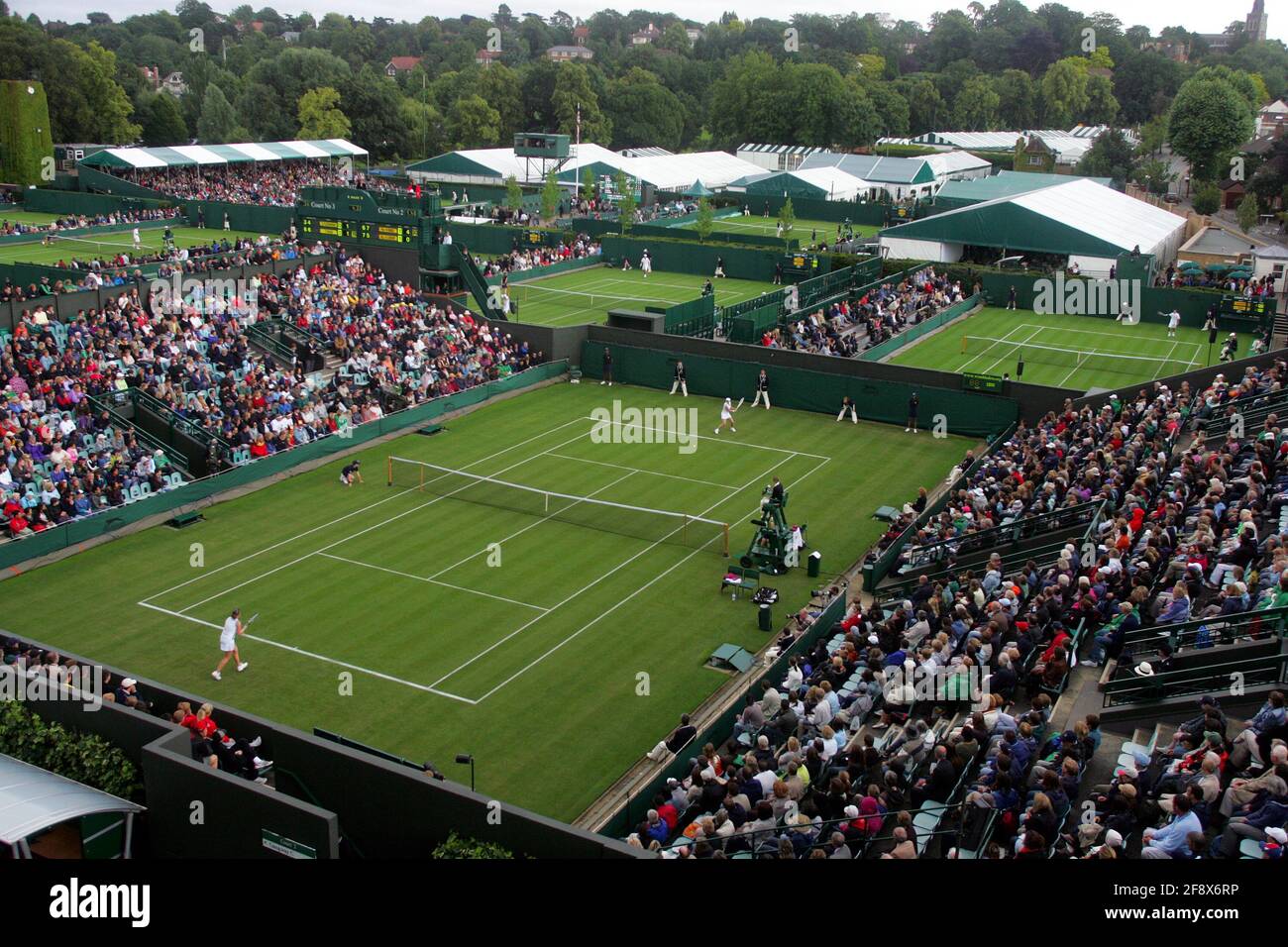 Wimbledon overview hi-res stock photography and images - Alamy
