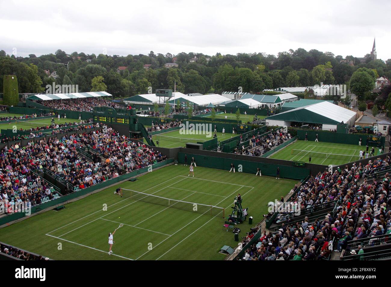 Wimbledon overview hi-res stock photography and images - Alamy