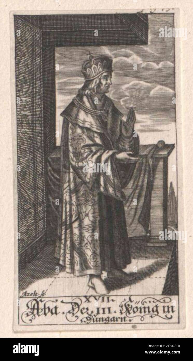 Samuel Aba, König von Ungarn Stock Photo - Alamy