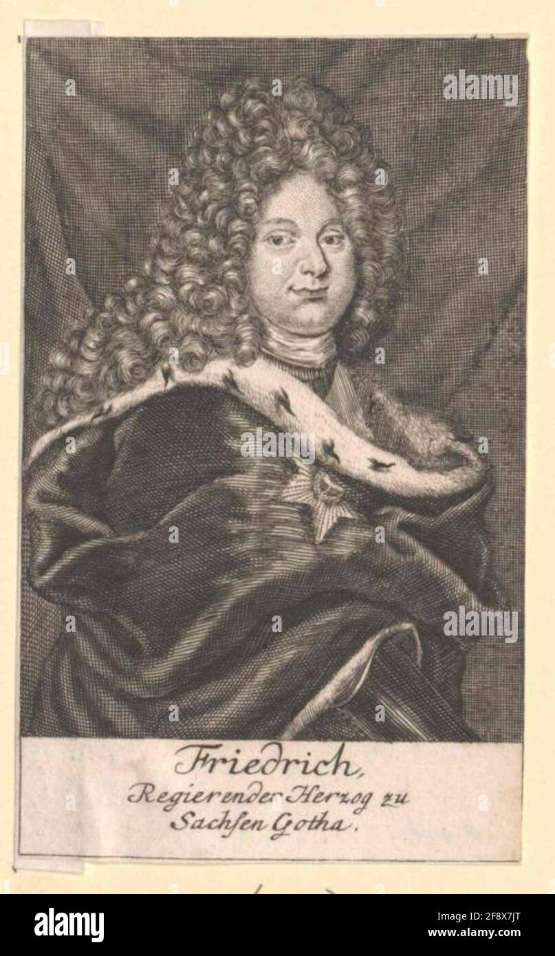 Frederick II, Duke of Saxony-Gotha Stock Photo - Alamy