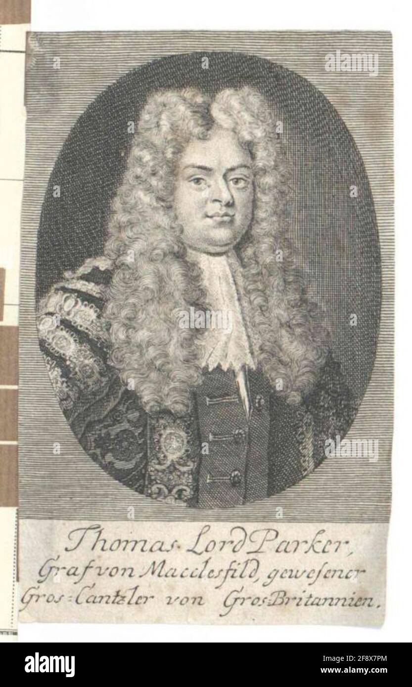 Parker, 1. Earl of Macclesfield, Thomas Stecher: Bernigeroth, Martin ...