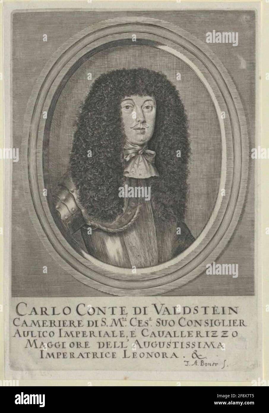 Waldstein, Karl Ferdinand Count Stecher: Boener, Johann Alexander Stock ...