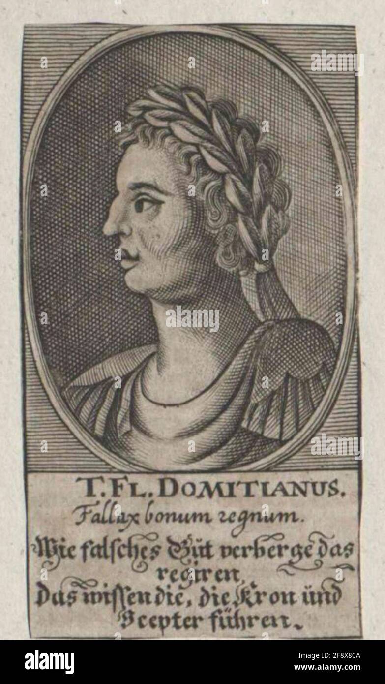 Domitian, Roman emperor Stock Photo - Alamy