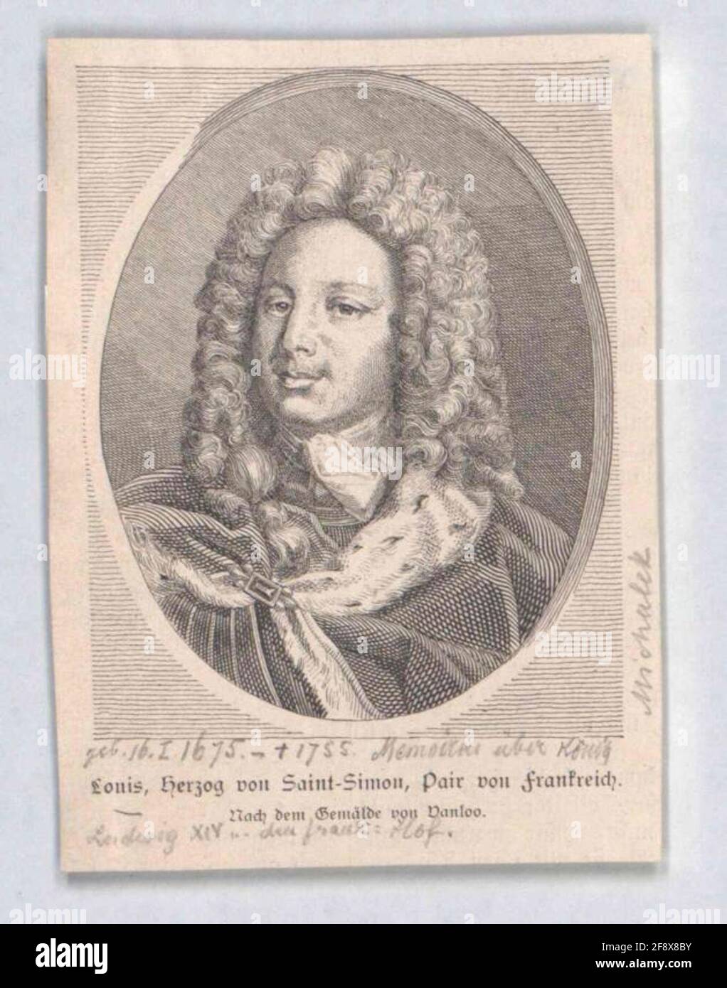 Duke of saint simon hi-res stock photography and images - Alamy