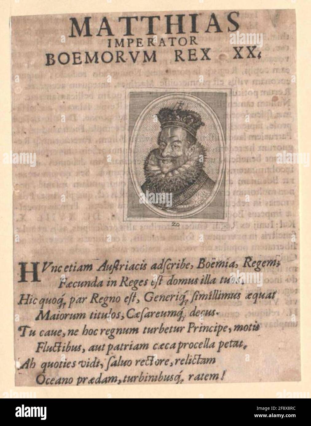 Matthias I., Roman-German Kaiser Stock Photo - Alamy