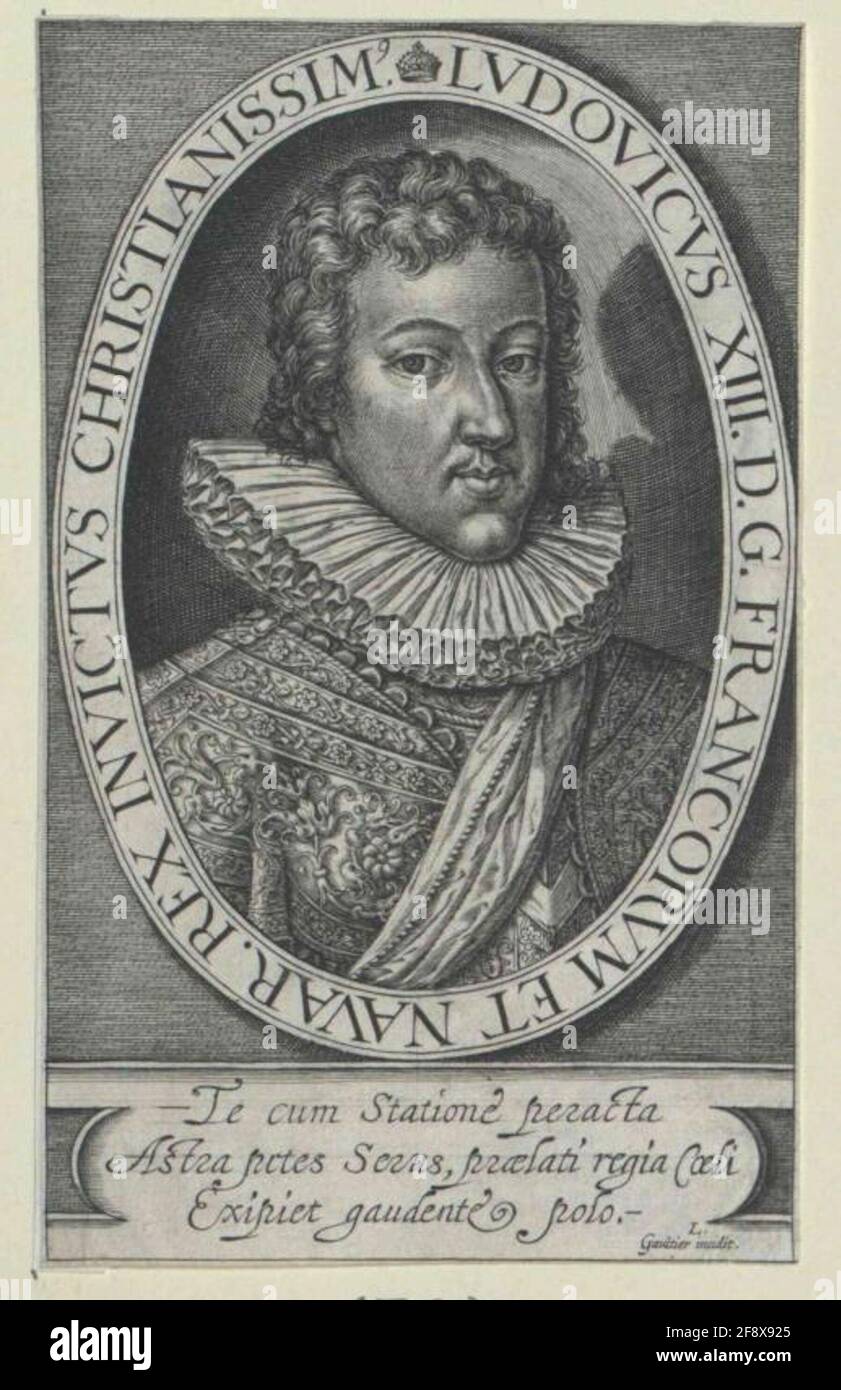 Ludwig XIII., King of France Stock Photo - Alamy