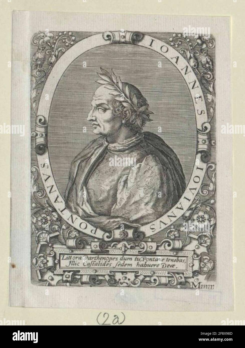 Italian humanist giovanni gioviano pontano hi-res stock photography and ...