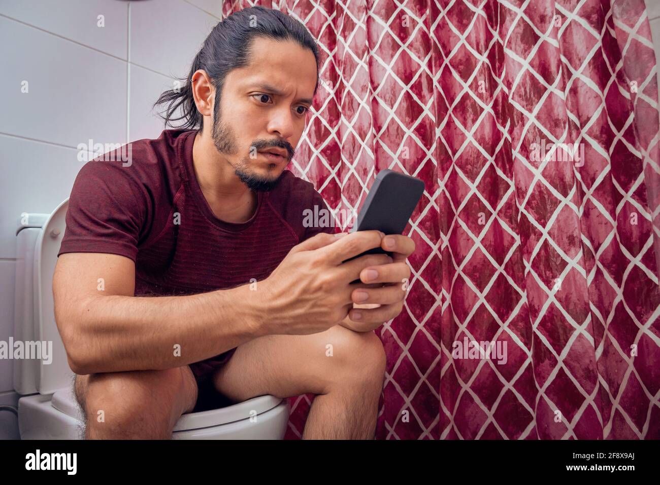 Pooping man hi-res stock photography and images - Alamy