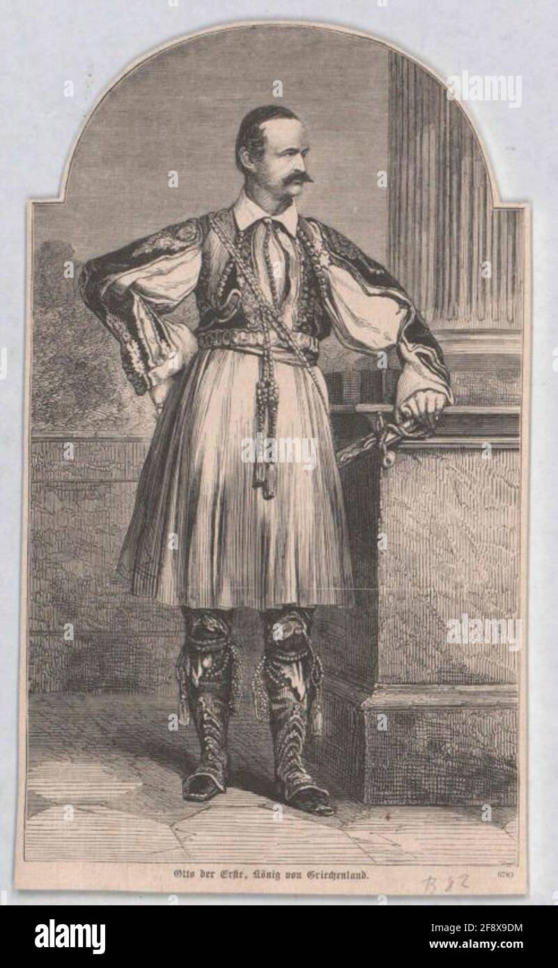 Otto I, King of Greece Stock Photo - Alamy