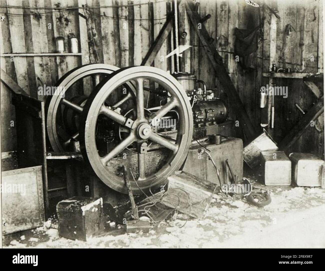 Enemy electrical system on the Col di Lana Stock Photo - Alamy