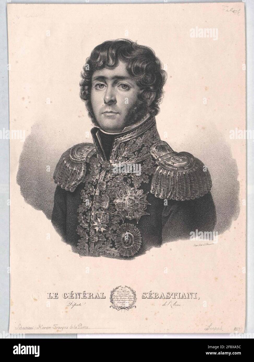 Horace francois bastien sebastiani hi-res stock photography and images ...