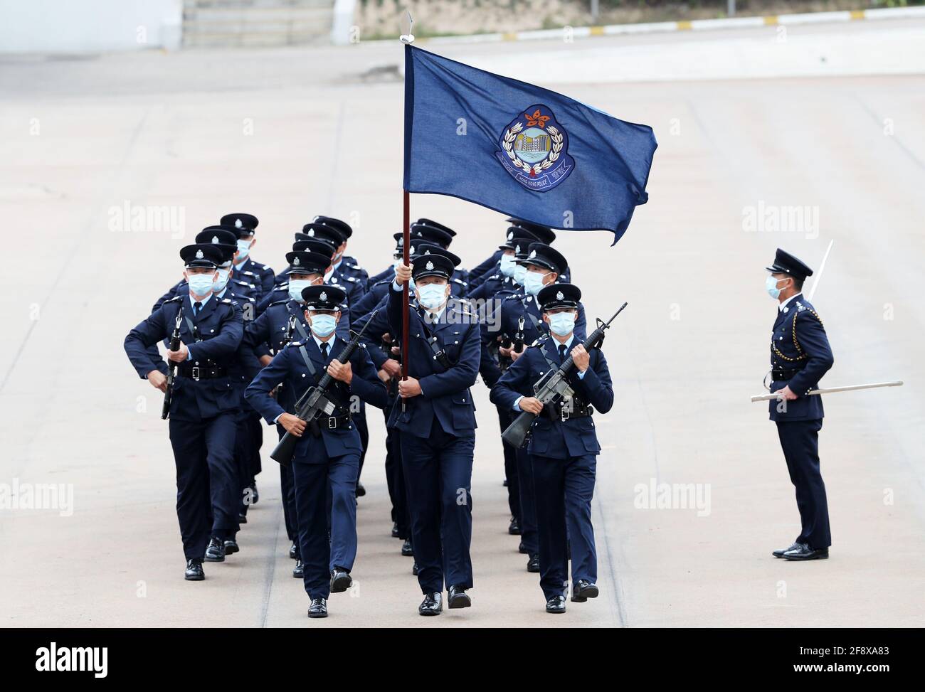 Goose Stepping Walk PHOTOS: A Joint Goose Step March By The Police,
