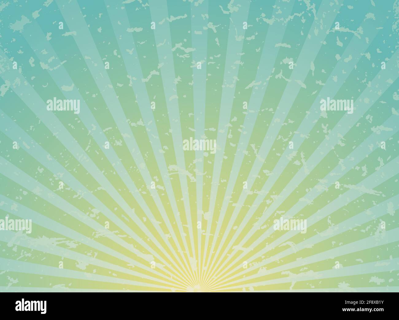 Grunge Sun Ray Background