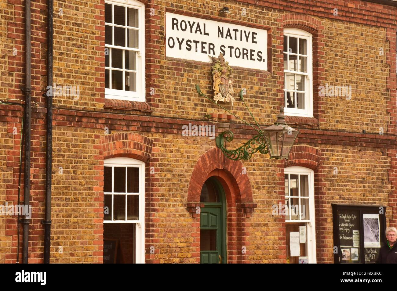 The Royal Native Oyster Stores Restaurant, Whitstable, Kent Stock Photo ...