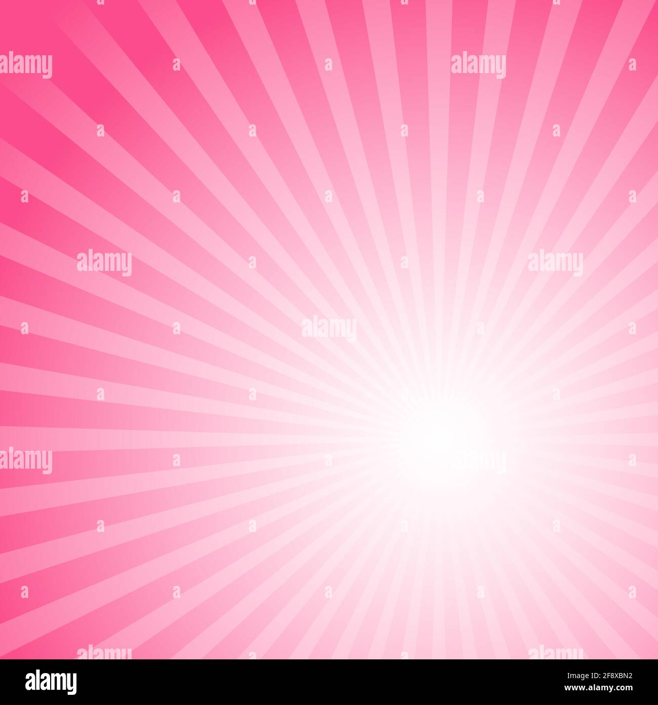 Sunlight Background Pink Color Burst Background Vector Illustration