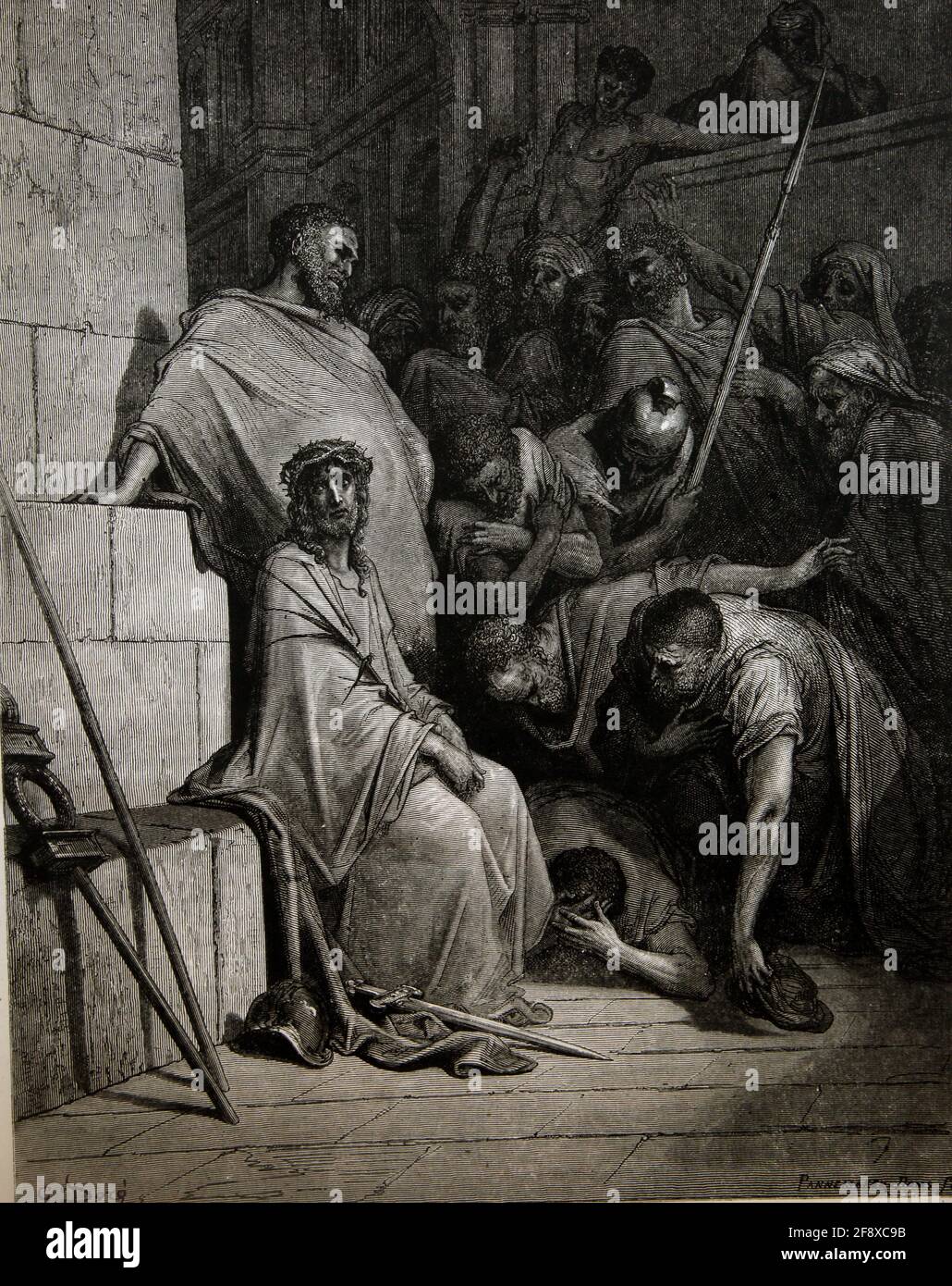 Roman soldiers and jesus hi-res stock photography and images - Alamy