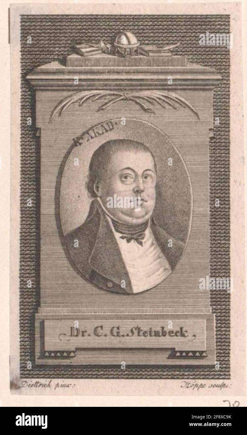 Steinbeck, Christoph Gottlieb Stock Photo - Alamy