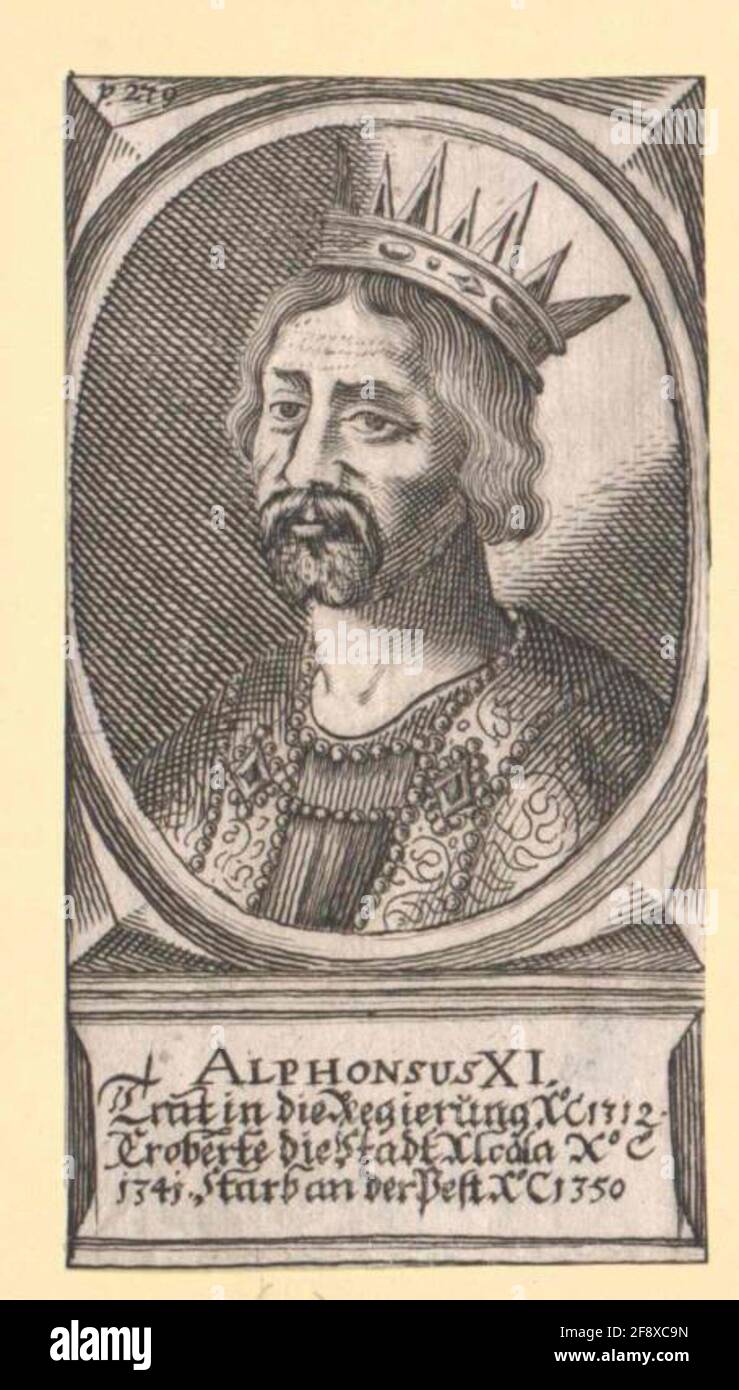 Alfons Xi., King of Castile and León Stock Photo - Alamy