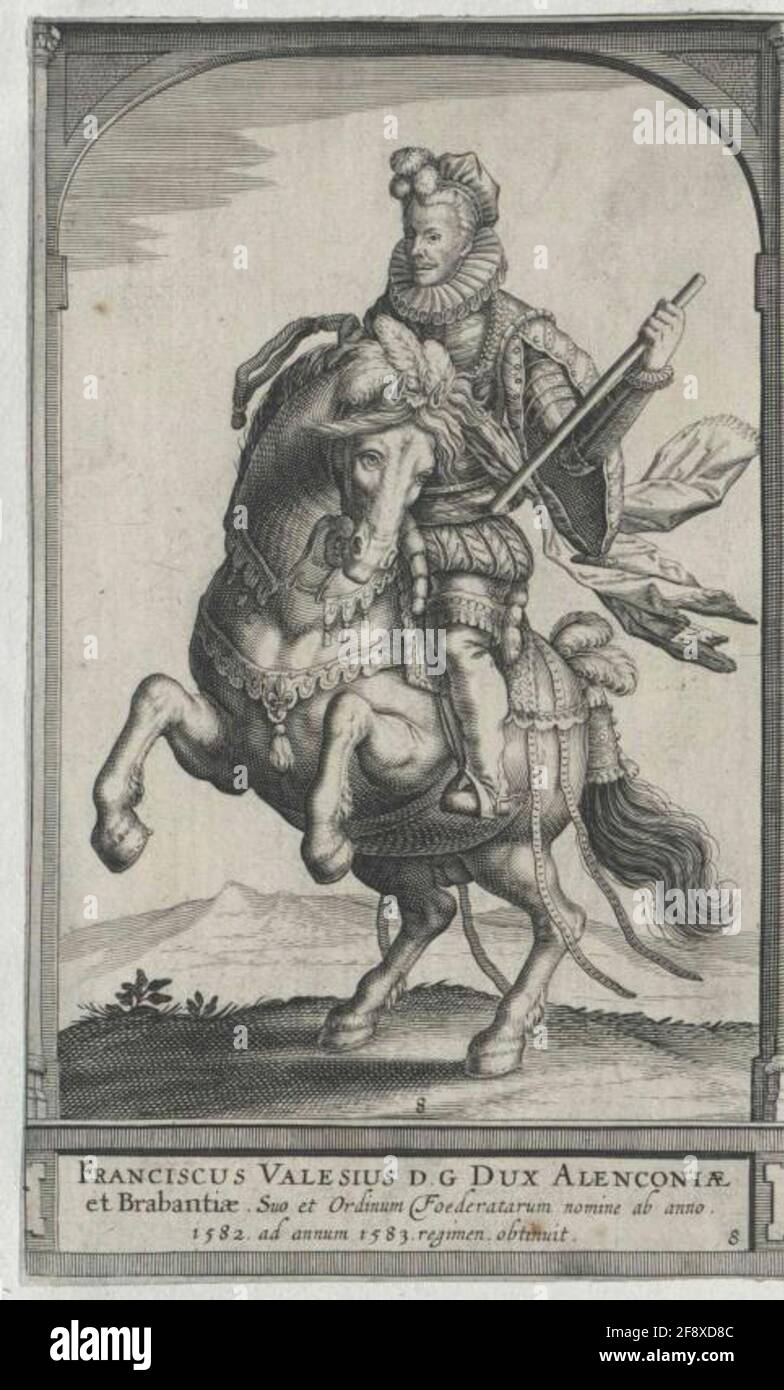 Franz von France, Duke of Alencon and Anjou Stock Photo - Alamy