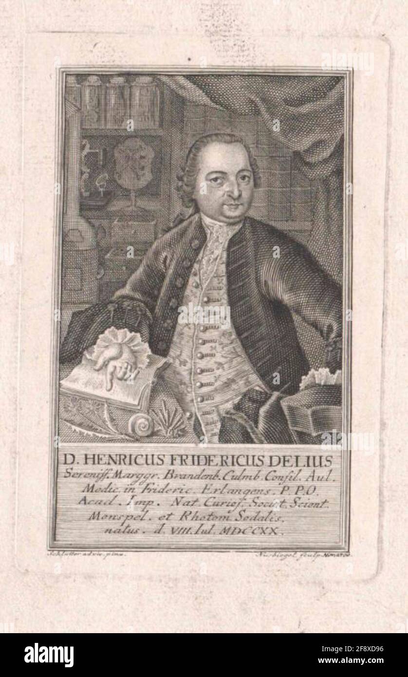 Delius, Heinrich Friedrich von Stock Photo - Alamy