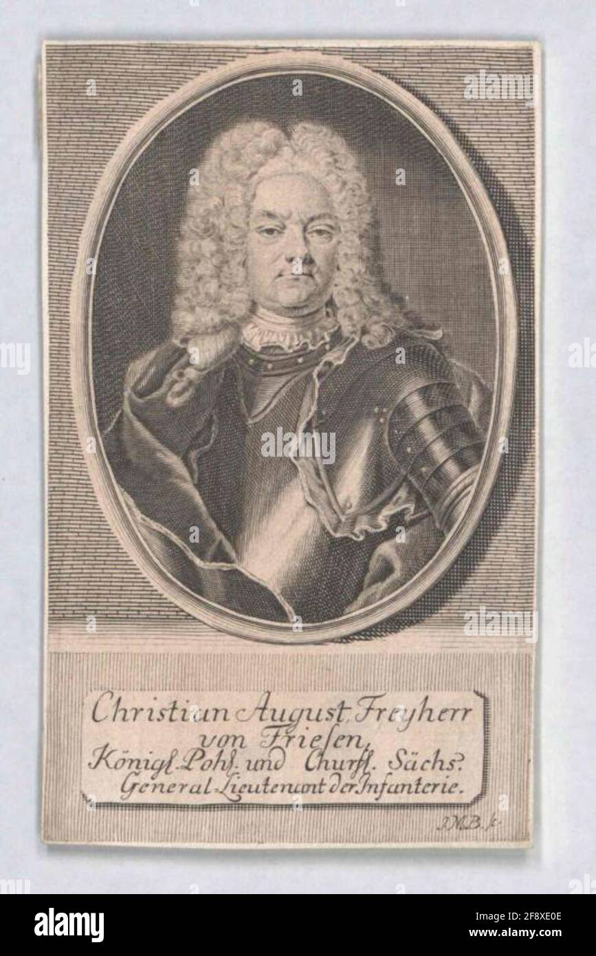 Friesen, Christian August Freiherr von Stecher: Bernigeroth, Johann ...