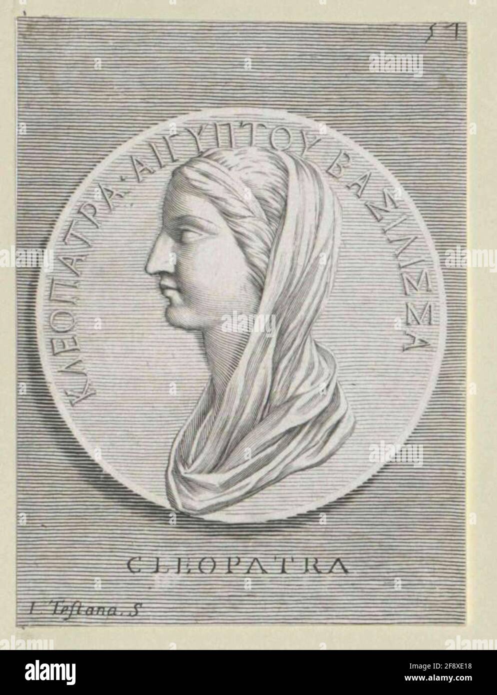 Kleopatra VII., Queen of Egypt Stock Photo - Alamy