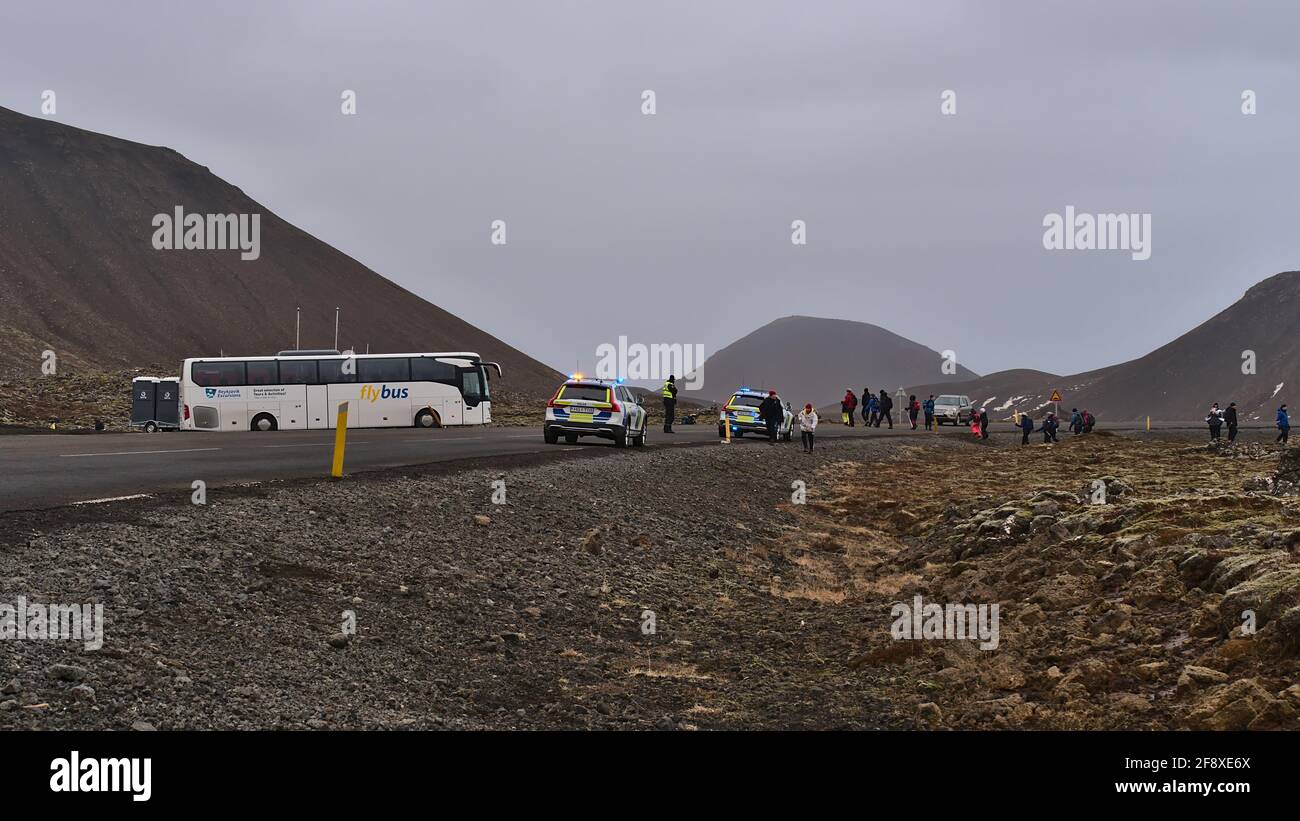 Iceland police vehicle hi-res stock photography and images - Alamy
