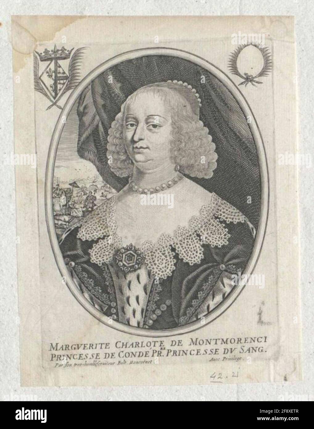 Montmorency, Charlotte Marguerite de Stock Photo - Alamy