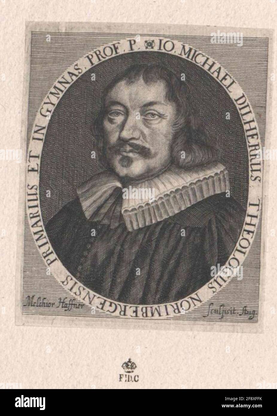 Dilherr, Johann Michael Stecher: Hafner, Melchior (1) Factural place of ...