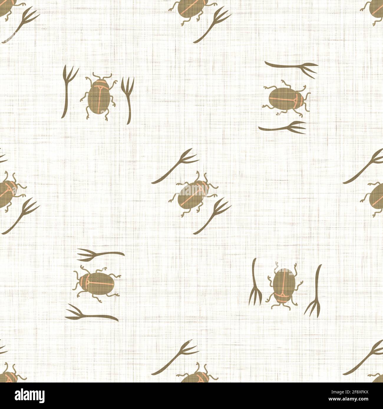 Seamless background bug insect gender neutral pattern. Whimsical ...