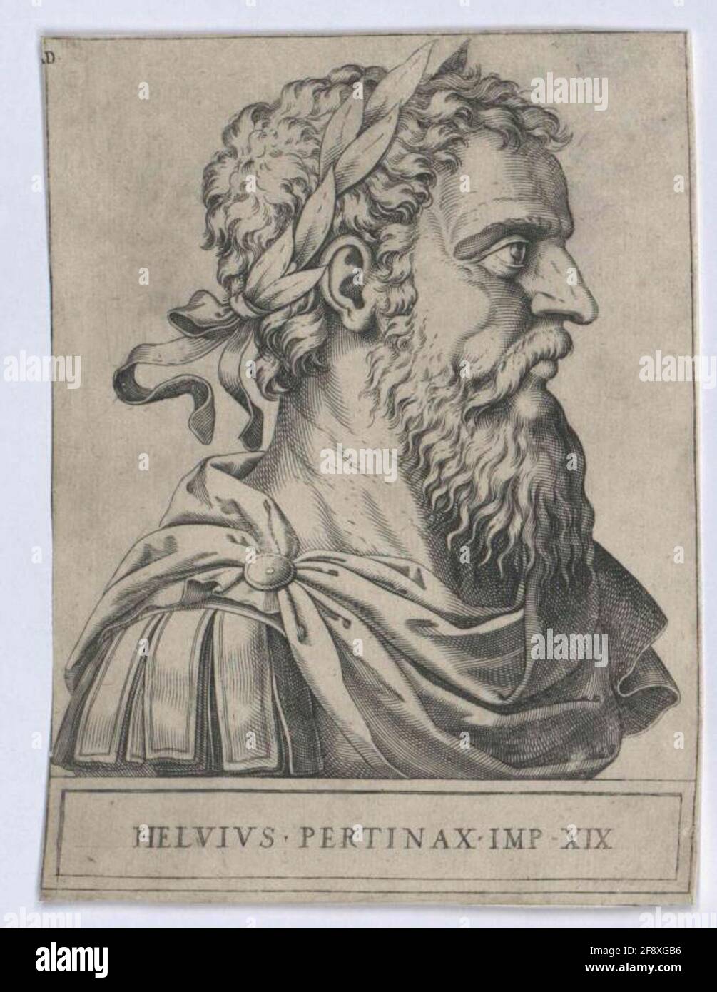 Pertinax, Roman Emperor Stock Photo - Alamy