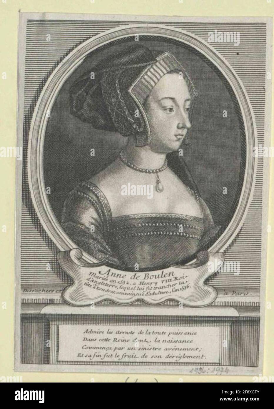 Beheading of anne boleyn hi-res stock photography and images - Alamy