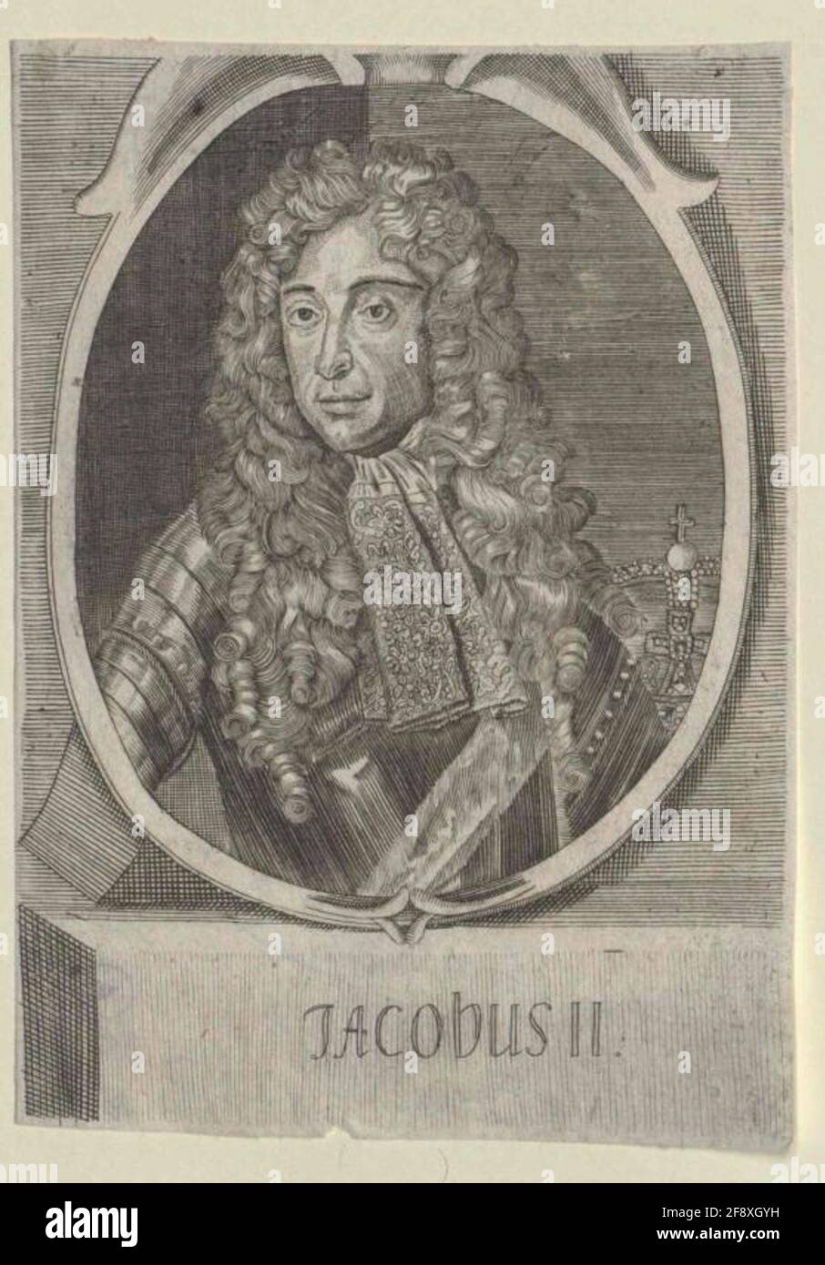 Jacob II. King of England Stock Photo - Alamy