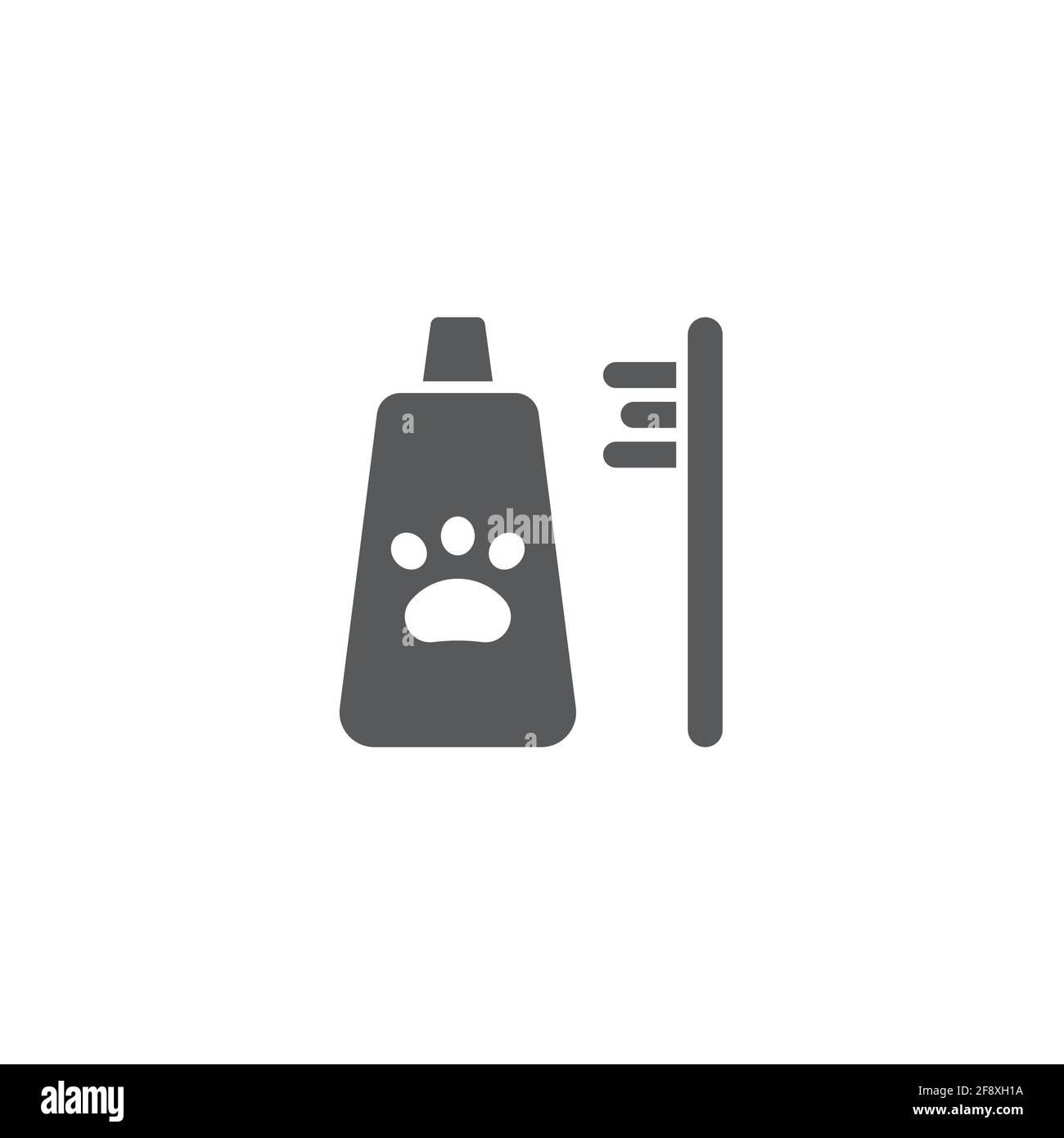 Dog teeth cleaning Stock Vector Images - Alamy