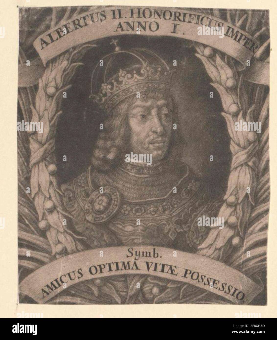 Albrecht II, German king Stock Photo - Alamy