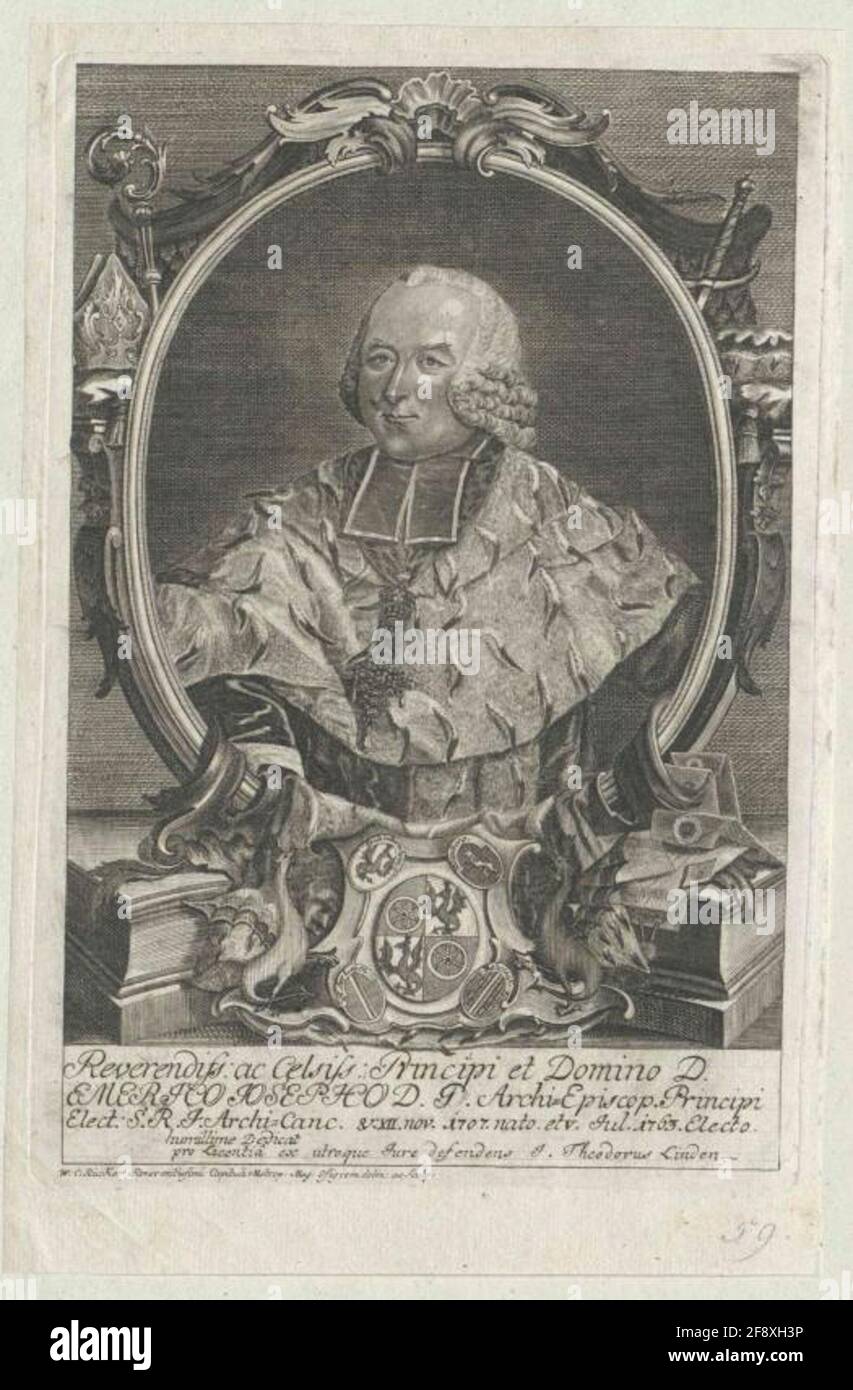 Breidbach-Bürresheim, Emmerich Josef Freiherr von Stock Photo - Alamy