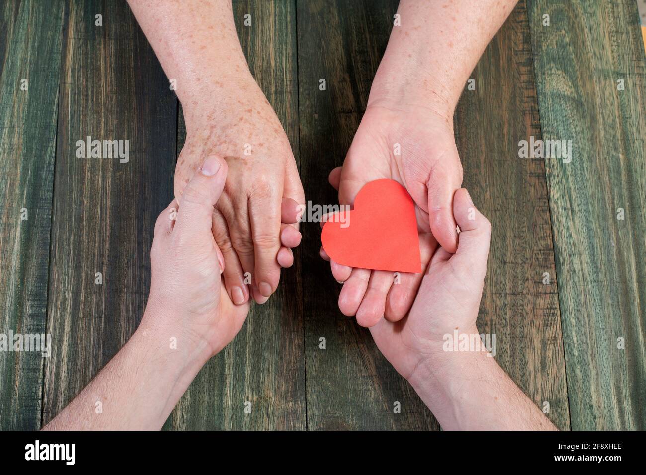 Man giving heart hi-res stock photography and images - Alamy