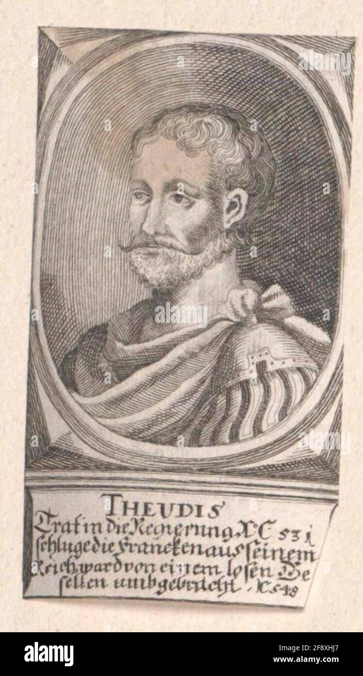 TheUdis, King of the Westgoten Stock Photo - Alamy