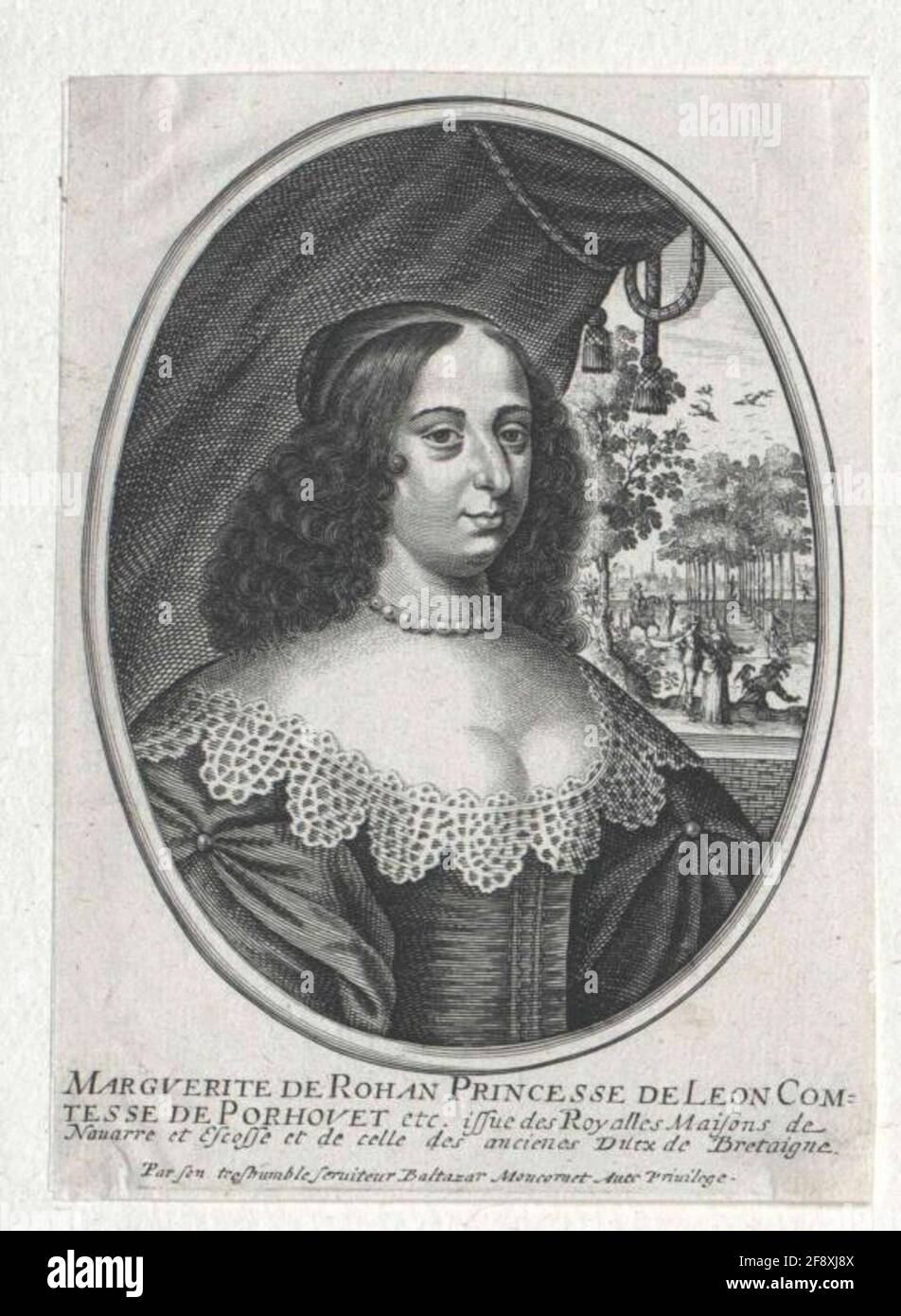 Rohan, Duchess of Rohan, Marguerite de Stock Photo - Alamy